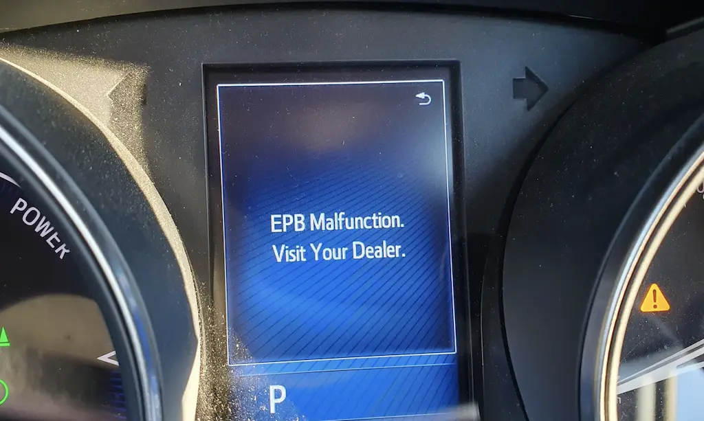 Toyota EPB Malfunction (Solved & Explained) - Daily Car Tips
