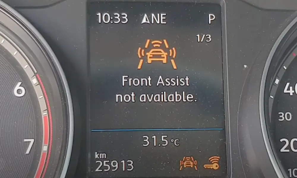 VW Front Assist Not Available? Here's Why It Happens and How to Fix It ...