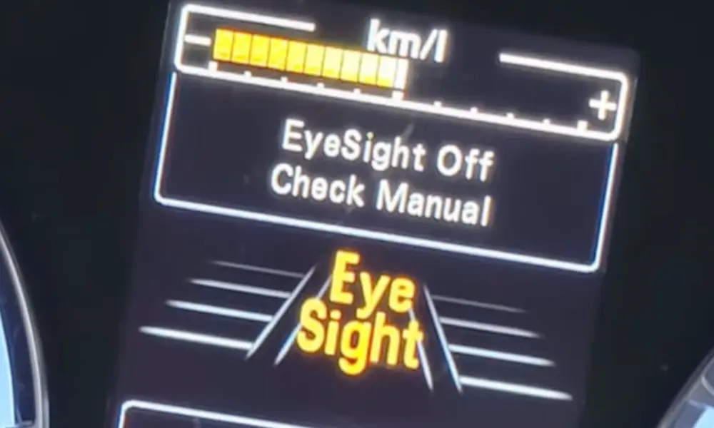 Subaru Check Engine Light EyeSight: What's Really Going On? - Daily Car ...